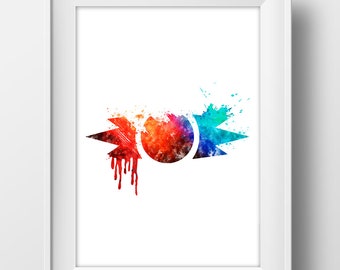 Dark Side Symbol - Etsy