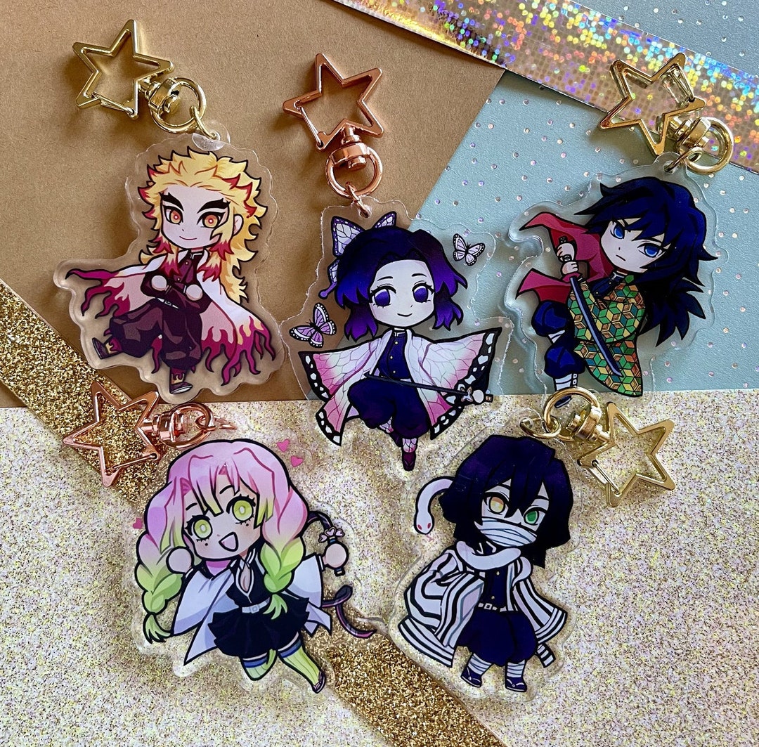 2.5 Inch Hashira Acrylic Charms - Etsy