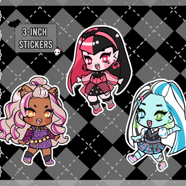 Monster High Sticker - Etsy