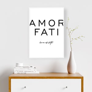 Amor Fati, Friedrich Nietzsche, Love of Fate, Stoic Quote, Marcus ...