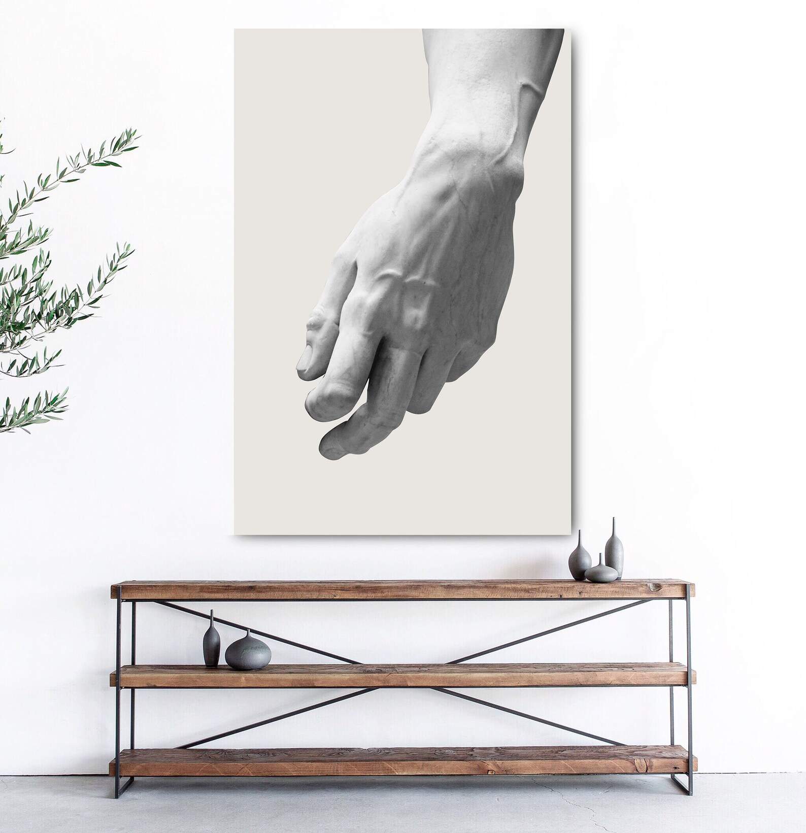 Hand of David Statue Print Rome statue Print David Digital | Etsy