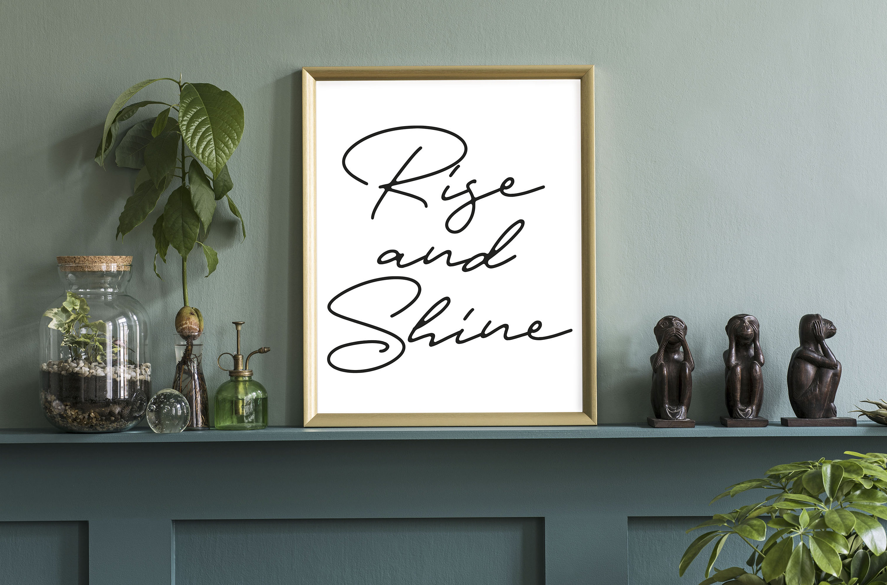 Printable quotes Rise and shine Poster Quote Posters Quote | Etsy