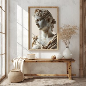 Venus De Milo Printable | Artemis Goddess Statue Bust | Marble ...