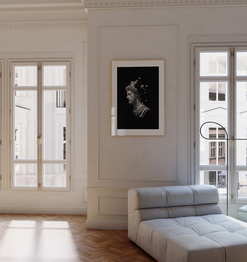 Stoic Home Upgrade: Marcus Aurelius Bust - Inspiring Room Decor ...
