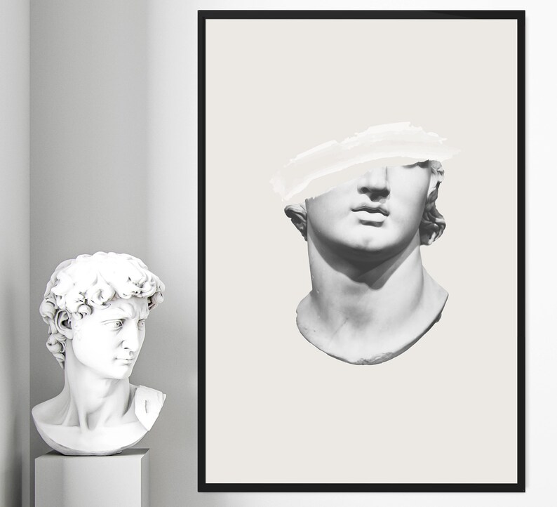 David Statue Print Rome Statue Print David Digital - Etsy
