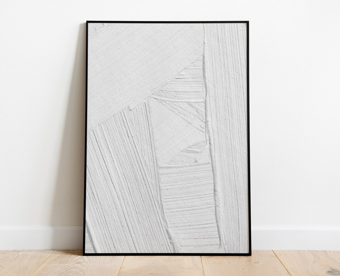 Plaster Wall Art Printable, Neutral Art Print, Cream Wall Art, Minimal ...