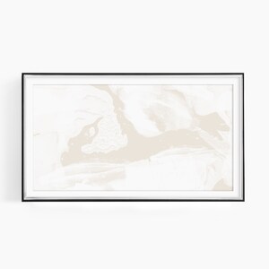 Samsung Frame Tv Art, Beige Wall Art, Abstract Art, Neutral Art, Cream ...