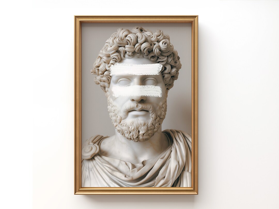 Zeus Statue Print, Rome Statue, Printable, Digital Download, Greek ...