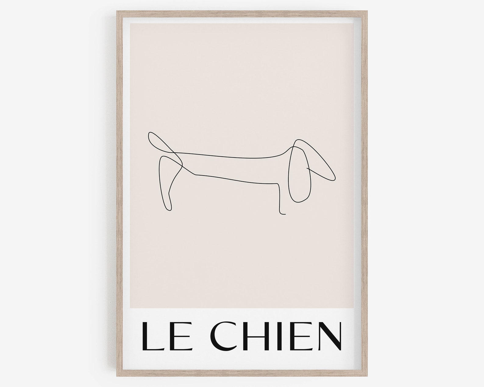 Animal Line Drawing Minimalist Kids Room Decor Nursery Wall | Etsy