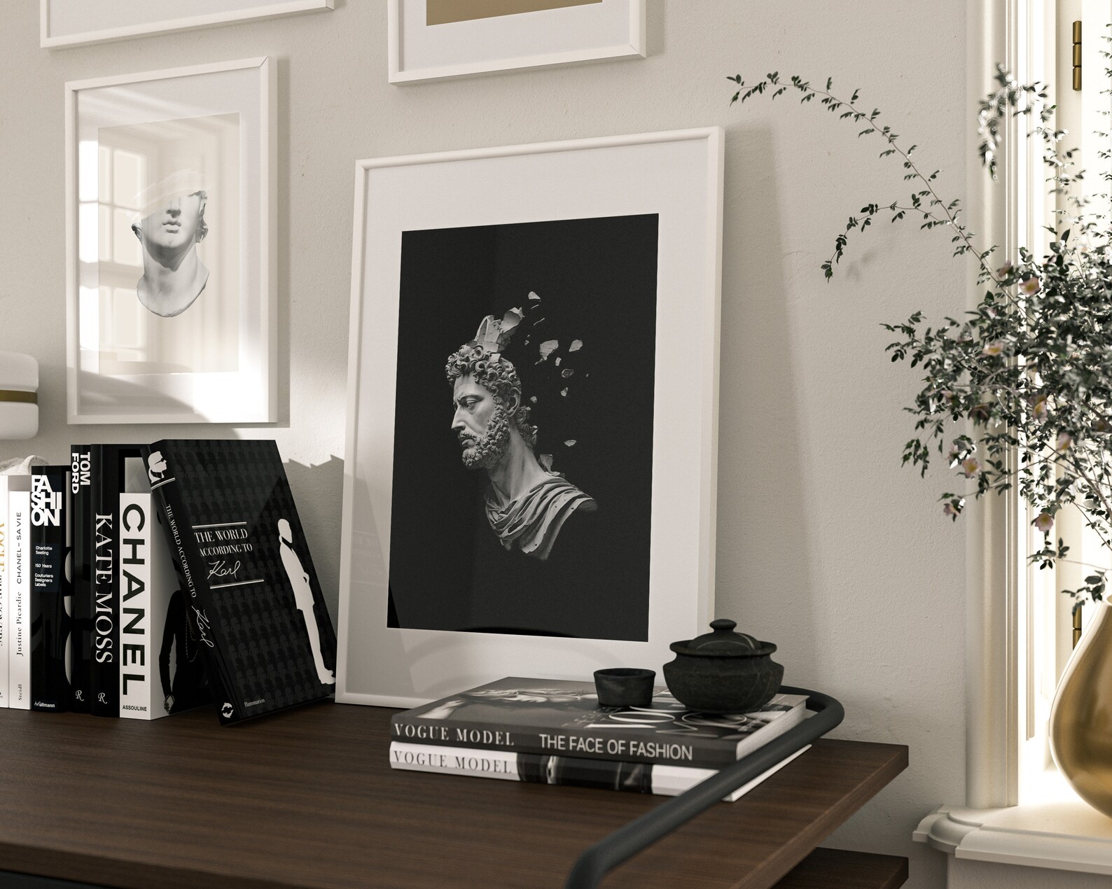 Stoic Home Upgrade: Marcus Aurelius Bust - Inspiring Room Decor ...