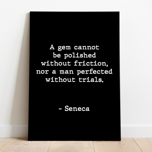 Stoic Philosophy Poster - Etsy