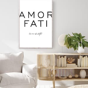 Amor Fati, Friedrich Nietzsche, Love of Fate, Stoic Quote, Marcus ...