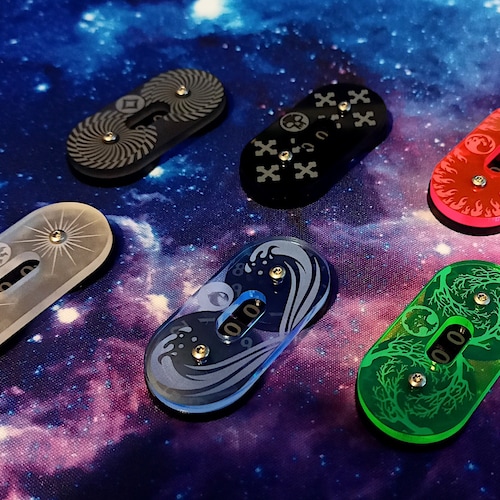 Magic the Gathering Mana Counters 6 Colours EDH MTG - Etsy UK