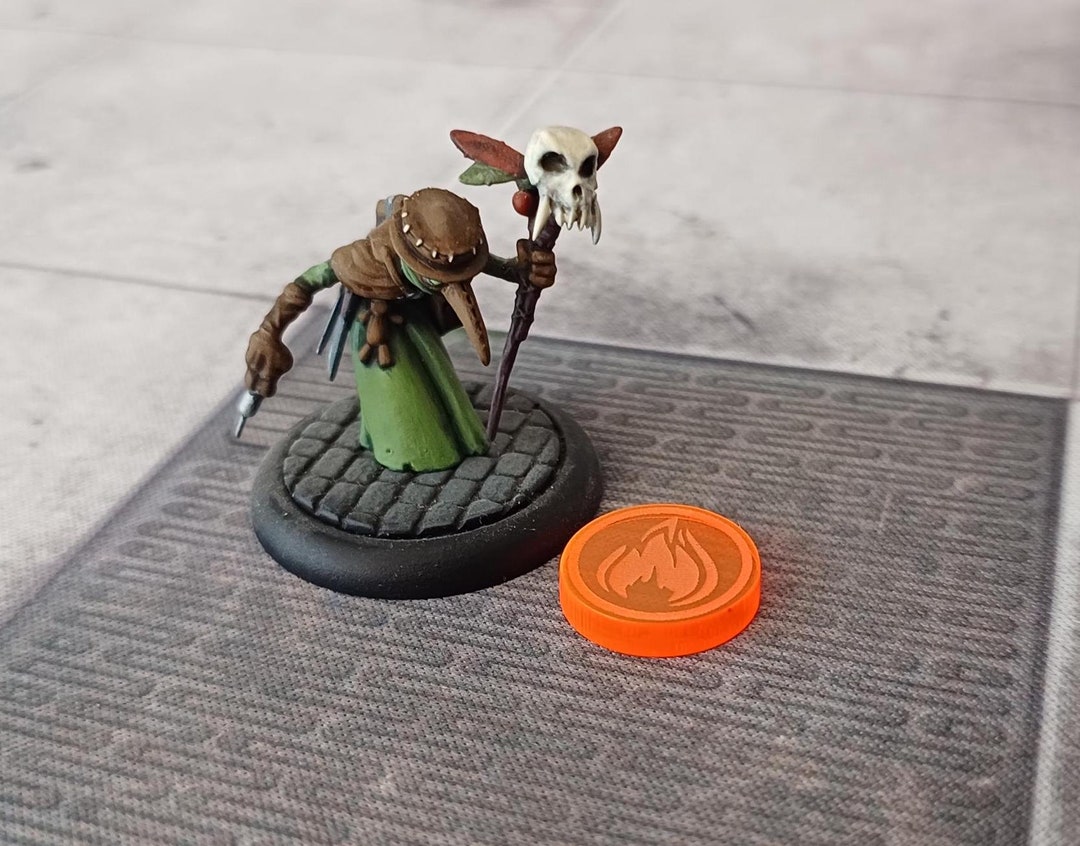 Burning Condition Tokens (12 X 15mm) - Etsy