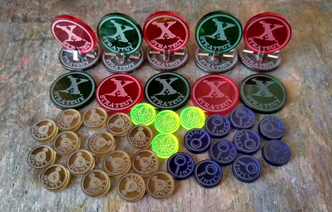 Malifaux GG Season 1 Token Set - Etsy