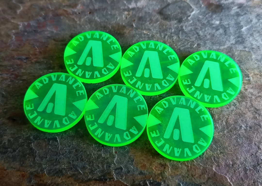Netrunner - Advance Tokens- Set of 6 - Etsy