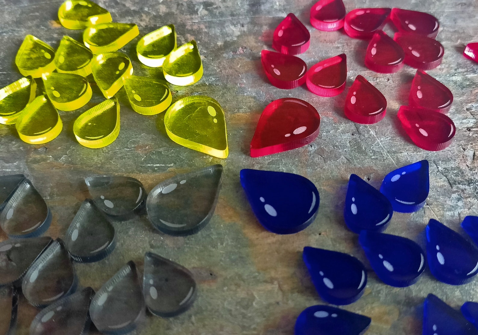 Gutenberg Deluxe Ink Tokens laser Cut 52 Tokens - Etsy