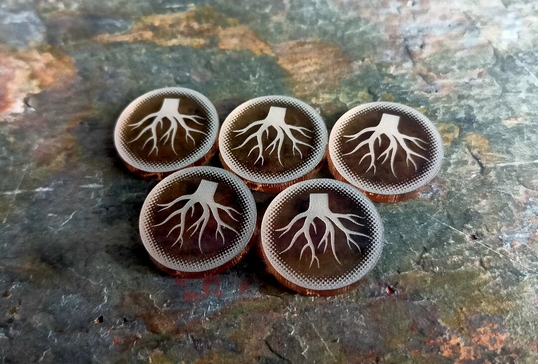 Marvel Crisis Protocol Compatible Rooted Tokens (set of 5) - Etsy