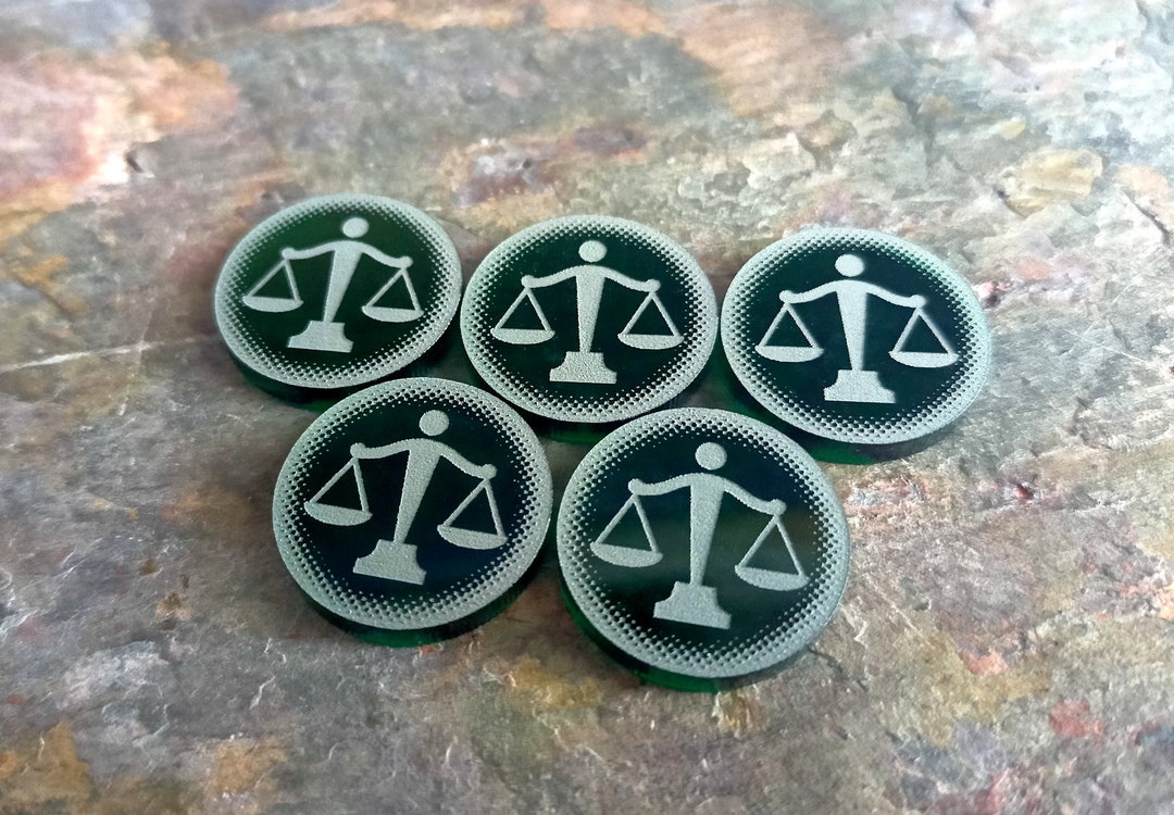 Marvel Crisis Protocol Compatible Judgement Tokens (set of 5) - Etsy