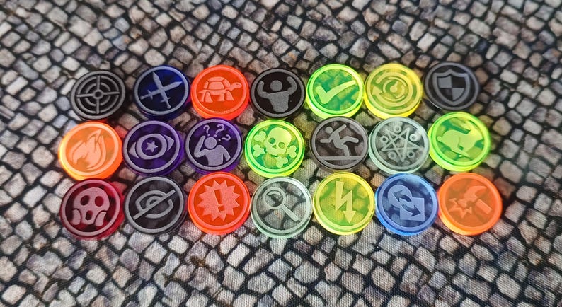 Malifaux 4E Token Bundle (137 Tokens) - Etsy