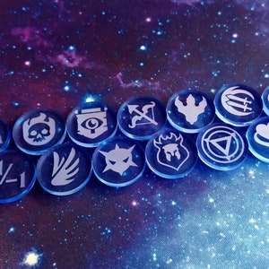 Magic Condition Tokens - MTG Magic the Gathering Compatible (set of 13 ...