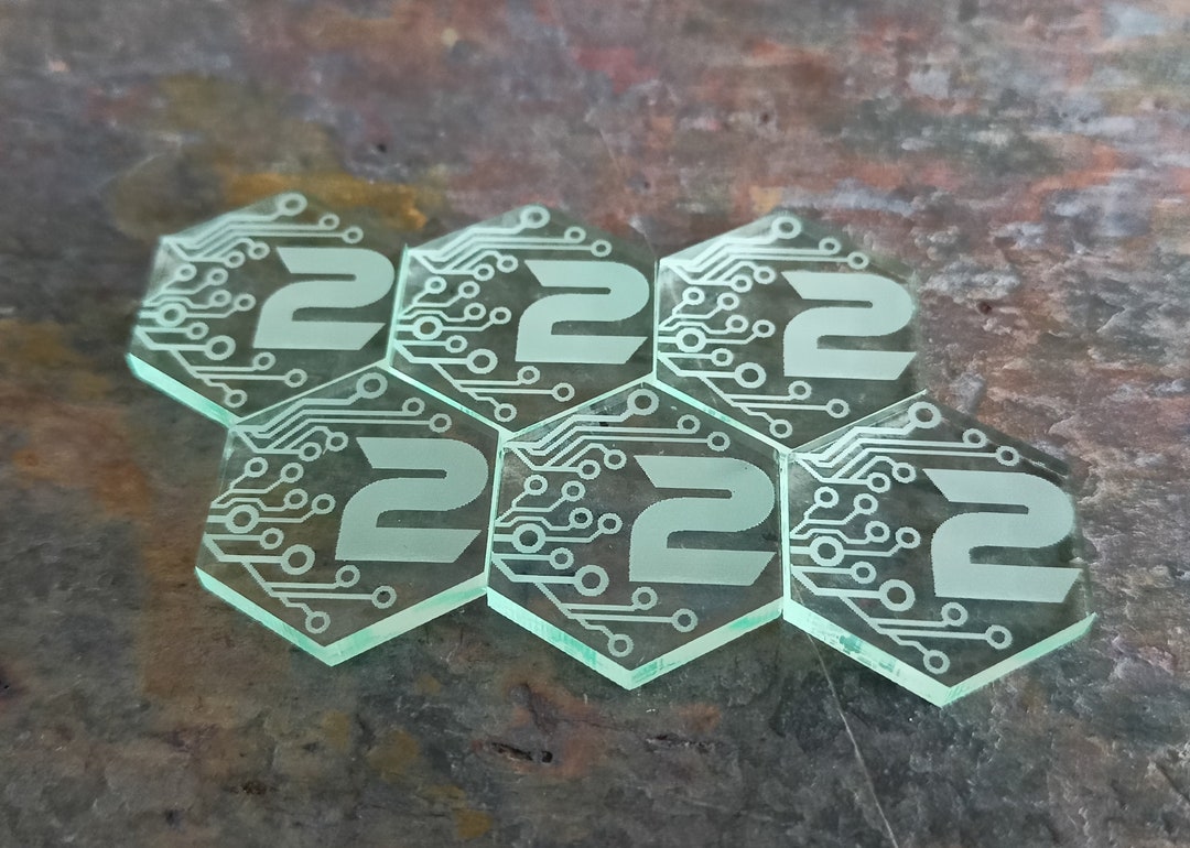 Netrunner - 2 Credit Tokens- Set of 6 - Etsy