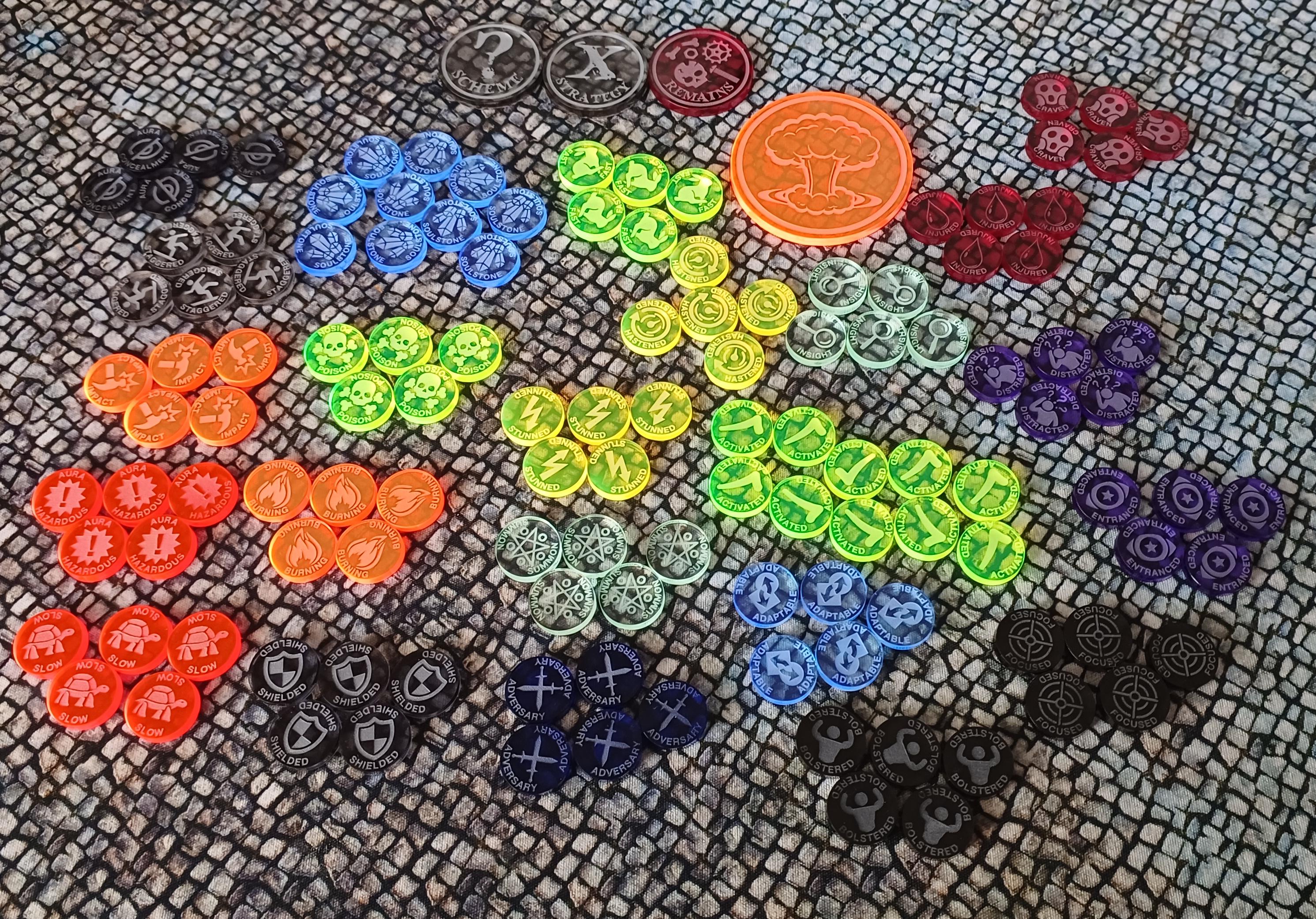 Malifaux 4E Token Bundle (137 Tokens) - Etsy