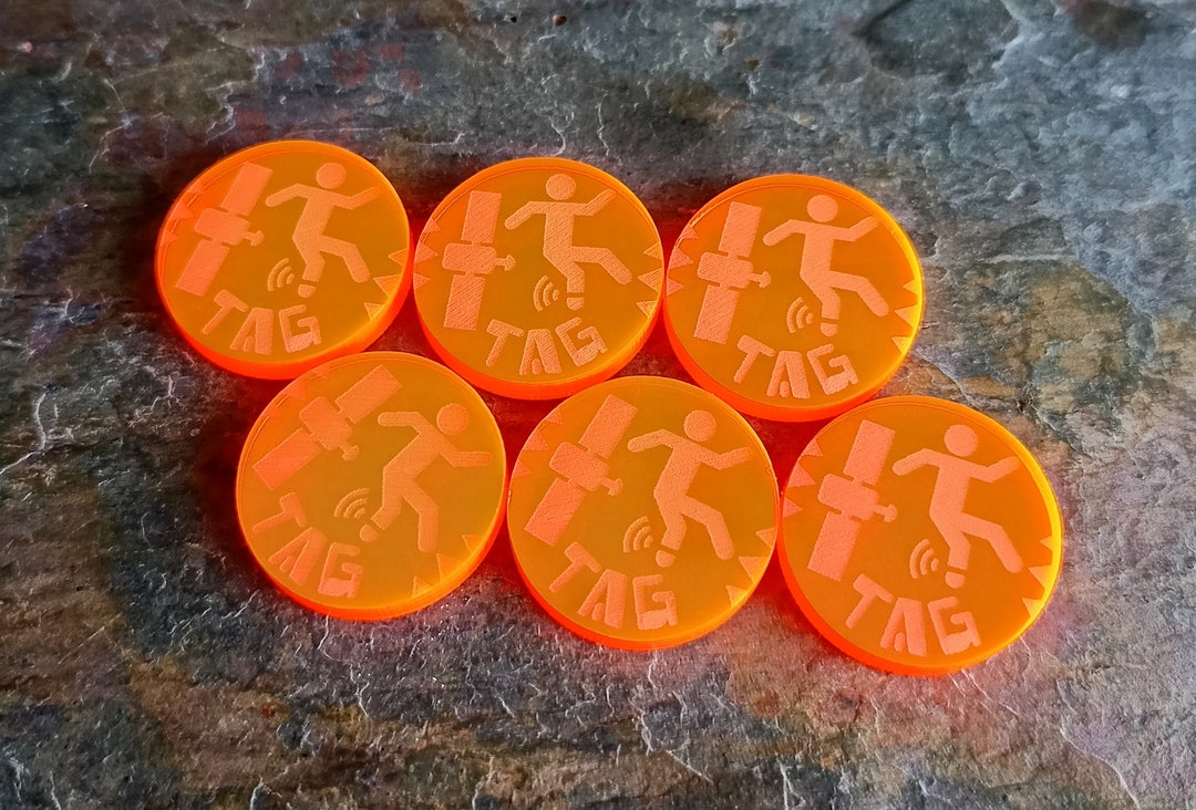 Netrunner - Tag Tokens- Set of 6 - Etsy