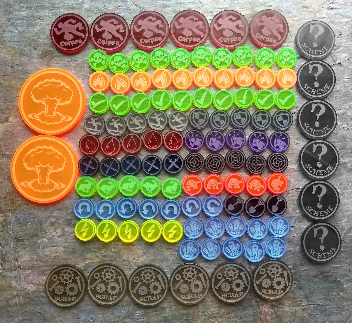 Malifaux 3E Token Bundle 115 Tokens - Etsy Canada