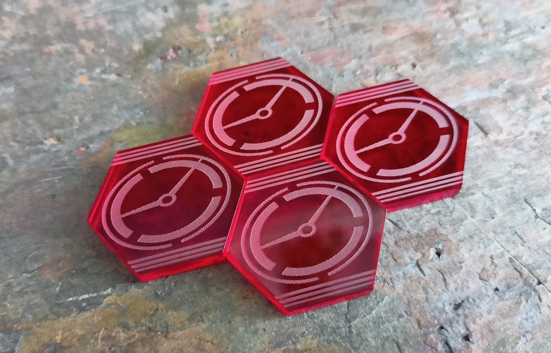 Netrunner - Click Tracker Tokens - Set of 4 - Etsy
