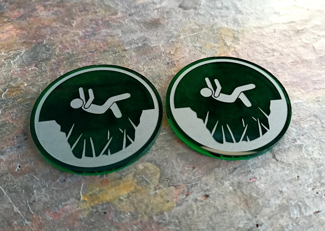 Pit Trap Markers (50mm, Set of 2 or 5) - Etsy