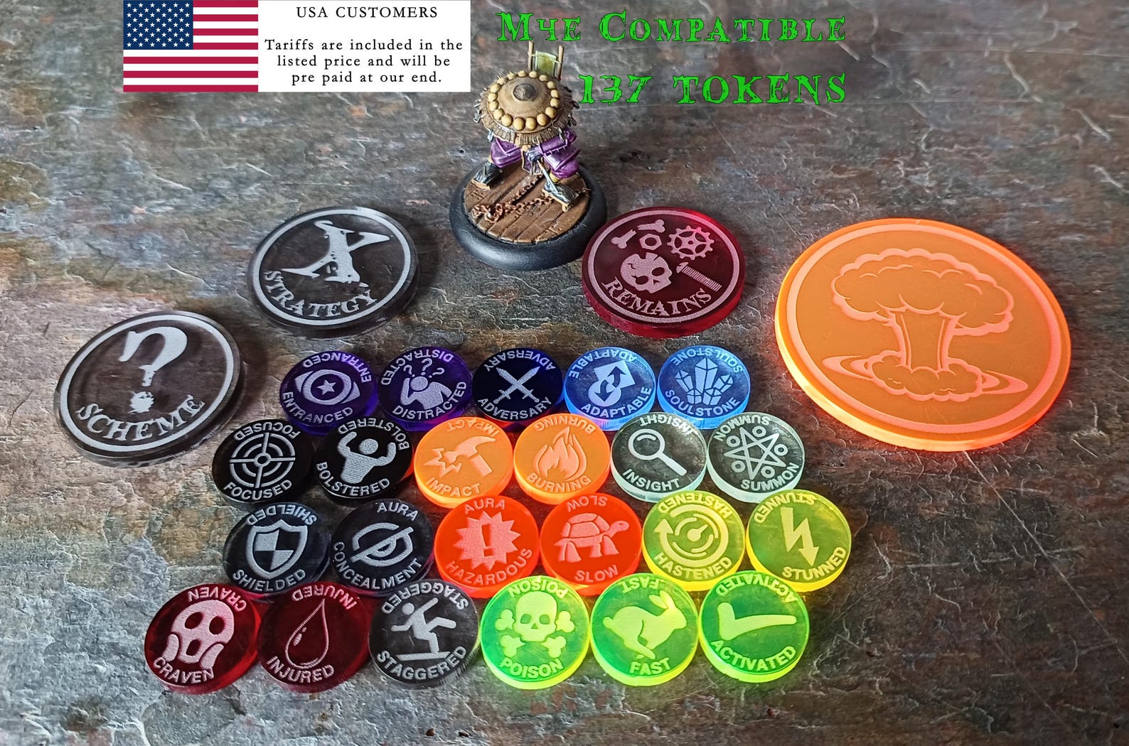 Malifaux 4E Token Bundle (137 Tokens) - Etsy