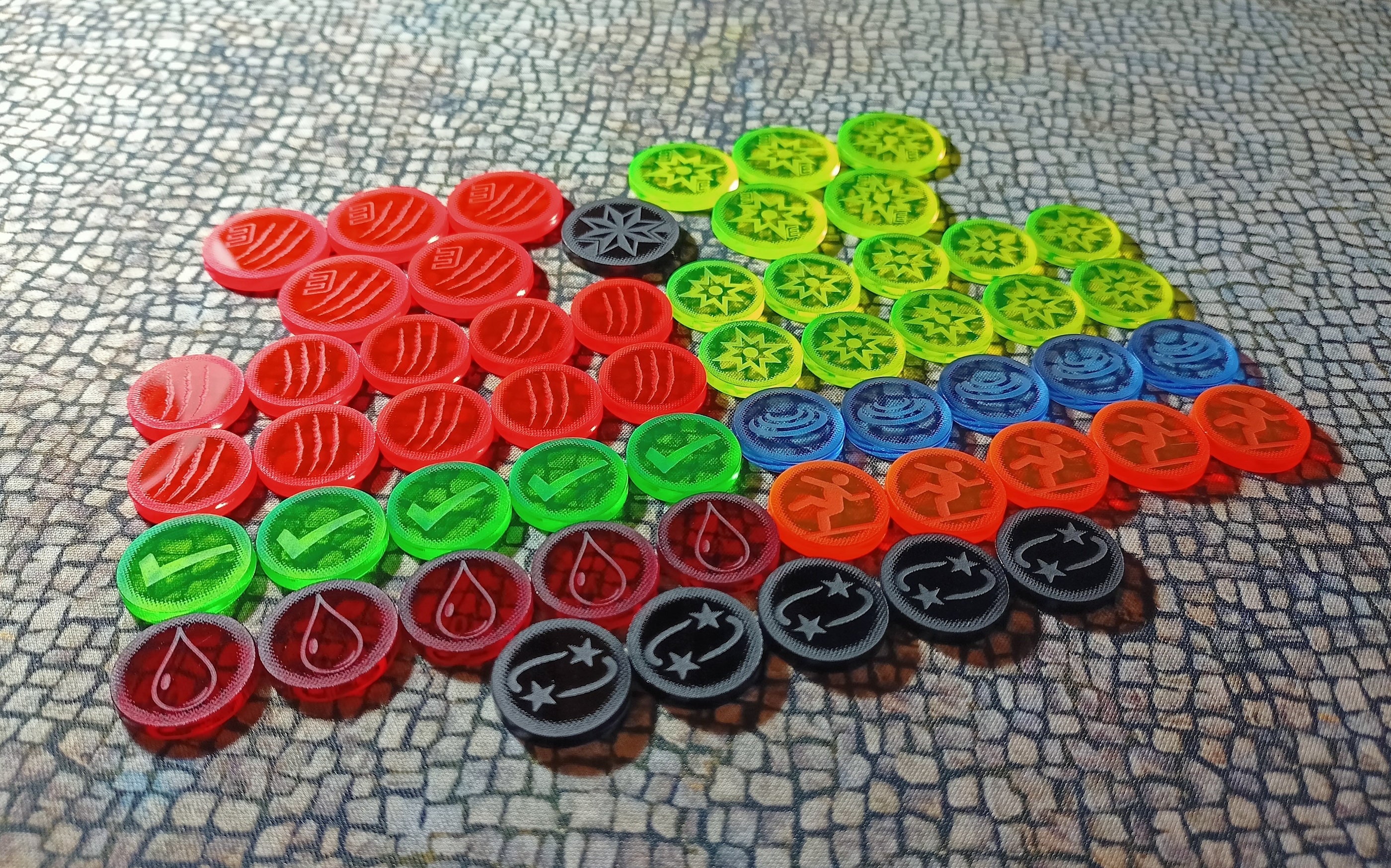 Marvel Crisis Protocol Compatible Token Set (56 Tokens) - Etsy Australia