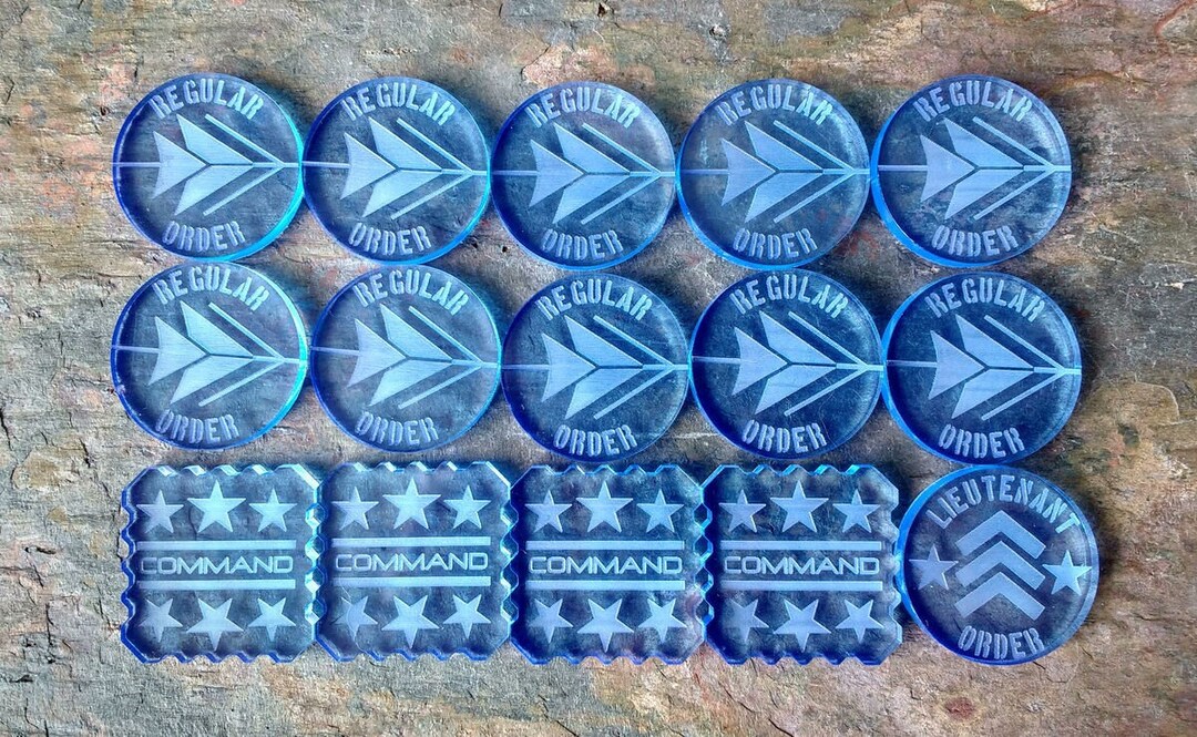 Infinity Order Token Set (core Group) - Etsy