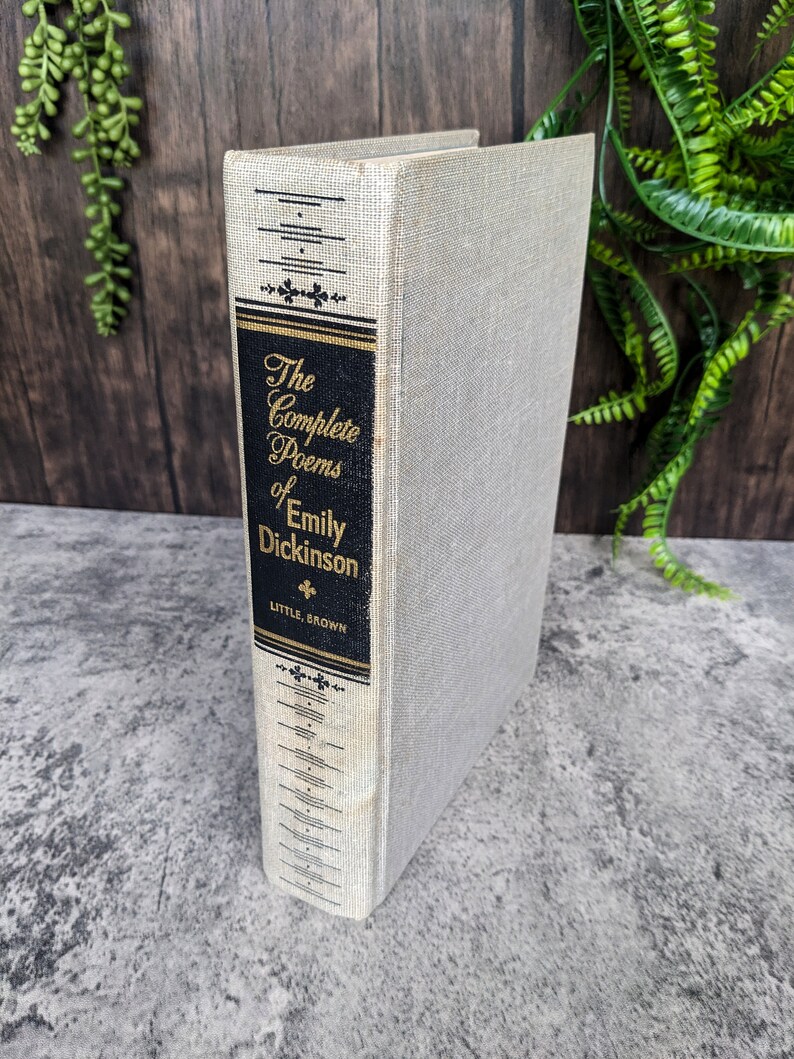 The Complete Poems of Emily Dickinson 1960 13th Printing - Etsy