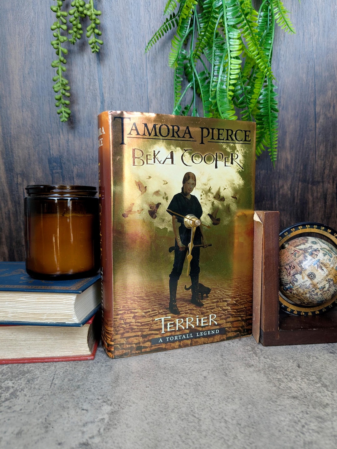 Book Clock: Beka Cooper Tamora Pierce - Etsy