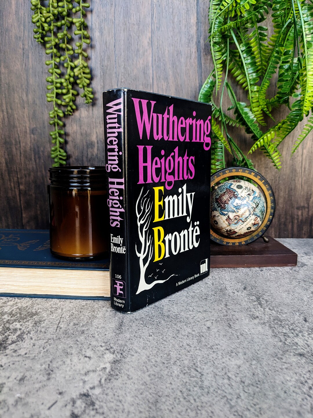 Wuthering Heights Emily Bronte 1950 Modern Library Edition With Dust ...