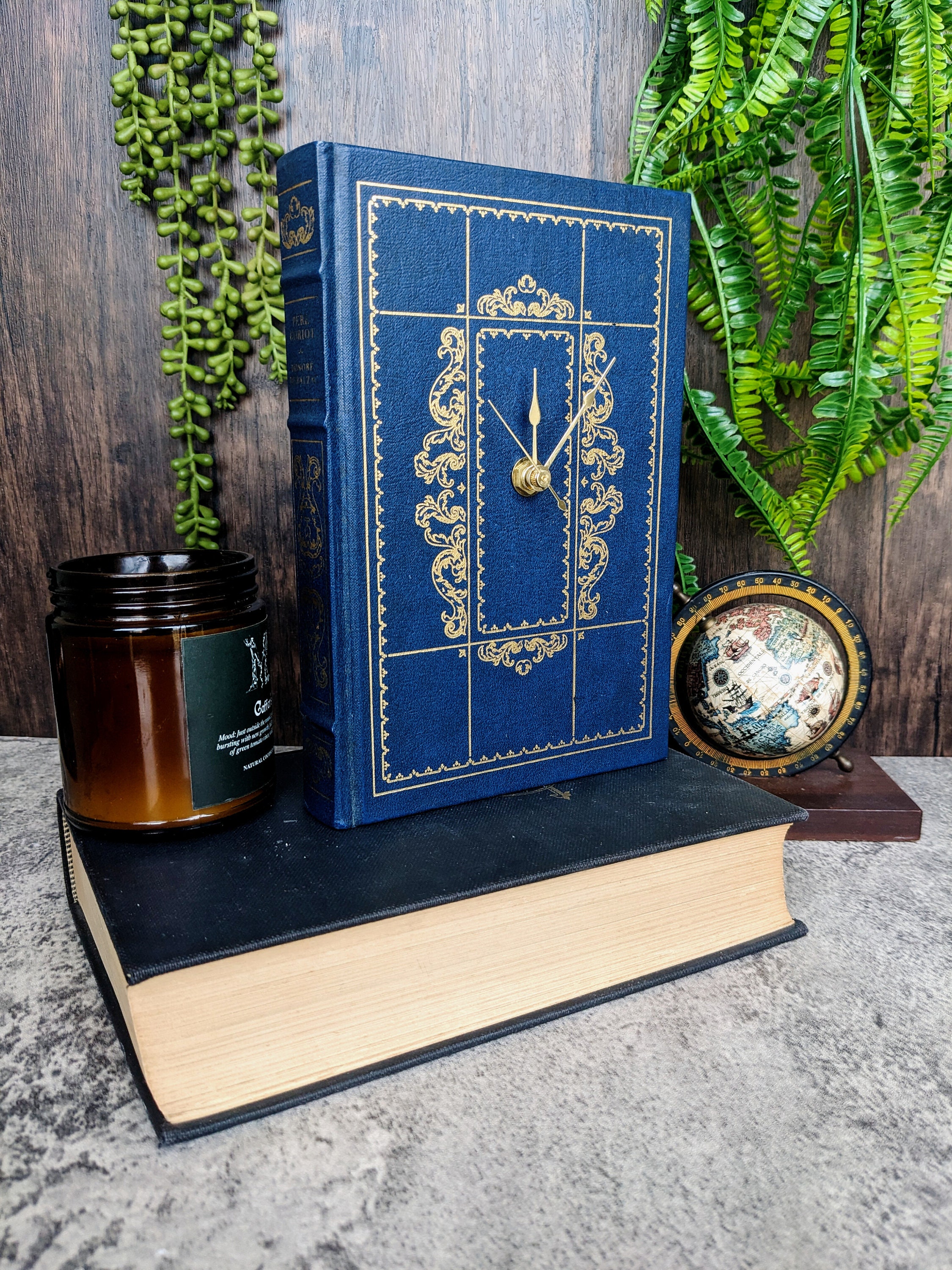 Book Clock: Père Grigot Honoré De Balzac - Etsy