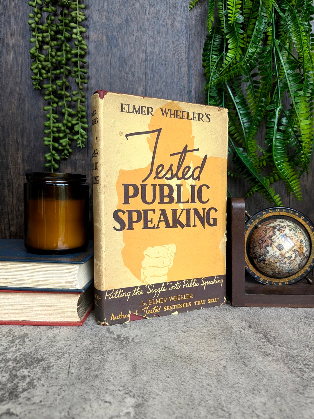 Tested Public Speaking Elmer Wheeler 1939 Second Printing - Author of ...