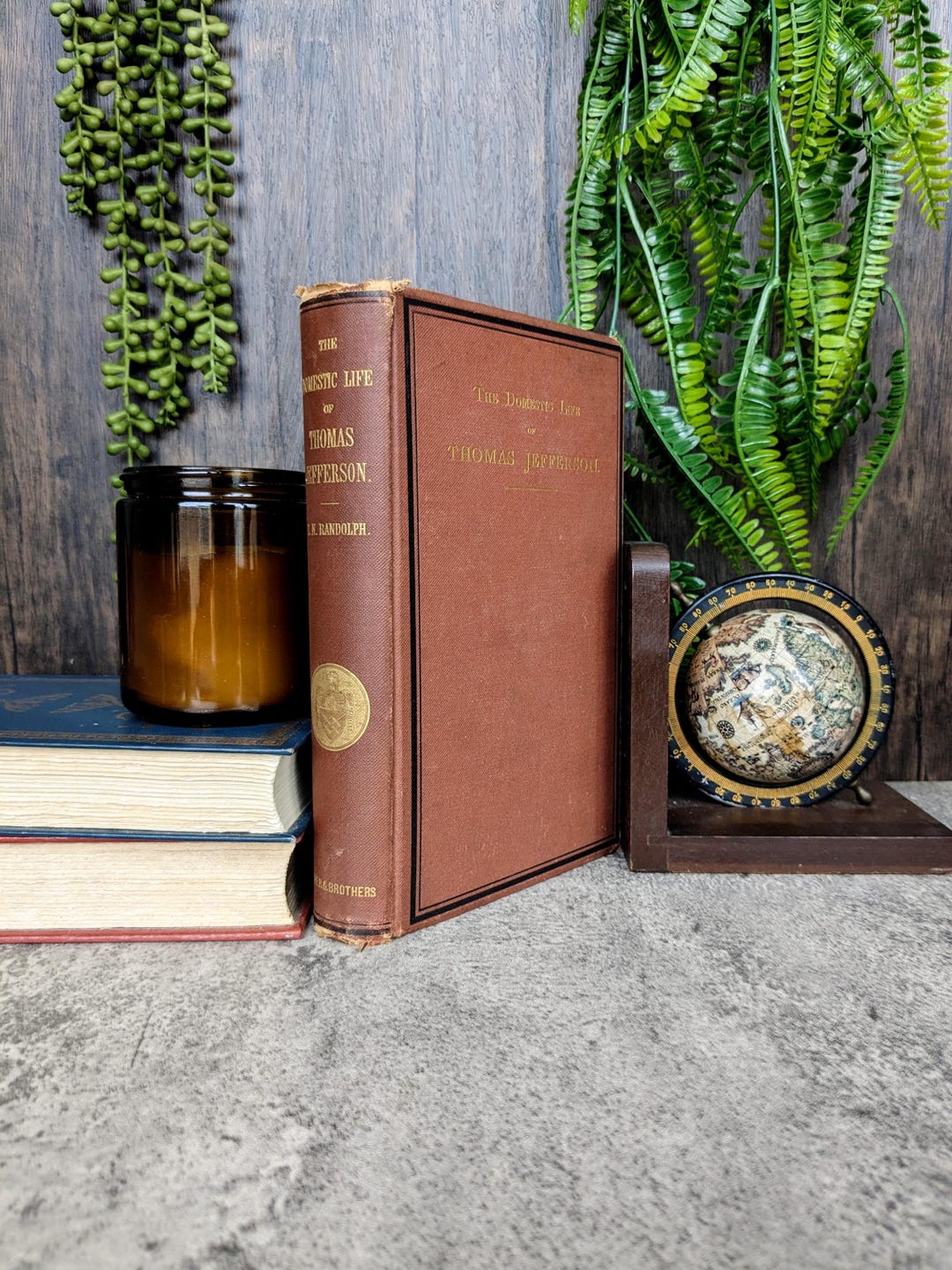The Domestic Life of Thomas Jefferson 1871 Sarah N. Randolph - Written ...