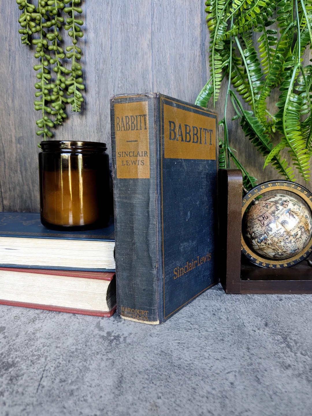 Babbitt Sinclair Lewis 1922 First Edition Fourth Printing Harcourt, Brace and Company - Nobel ...