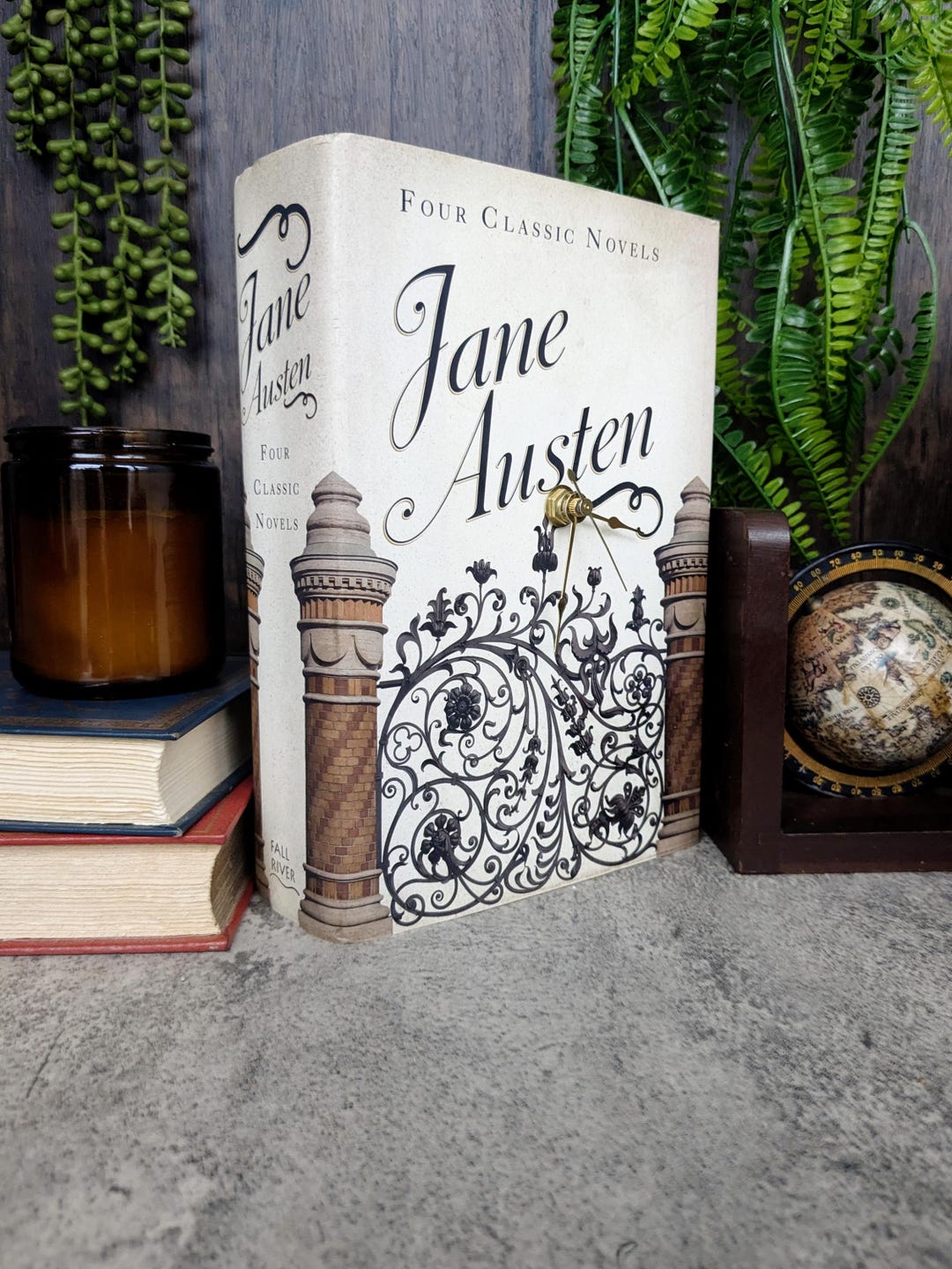 Book Clock: Jane Austen Four Classic Novels Pride and Prejudice/sense ...