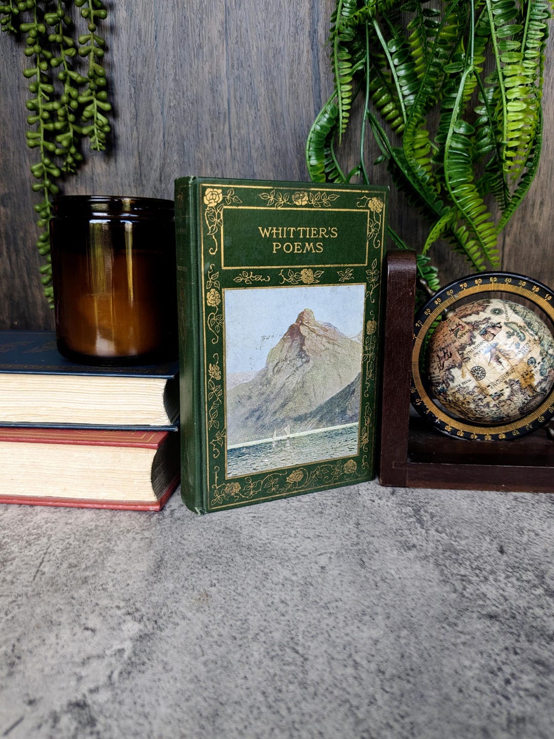 John Greenleaf Whittier Poems Ca 1910 Henry Altemus Company Volume 1 ...