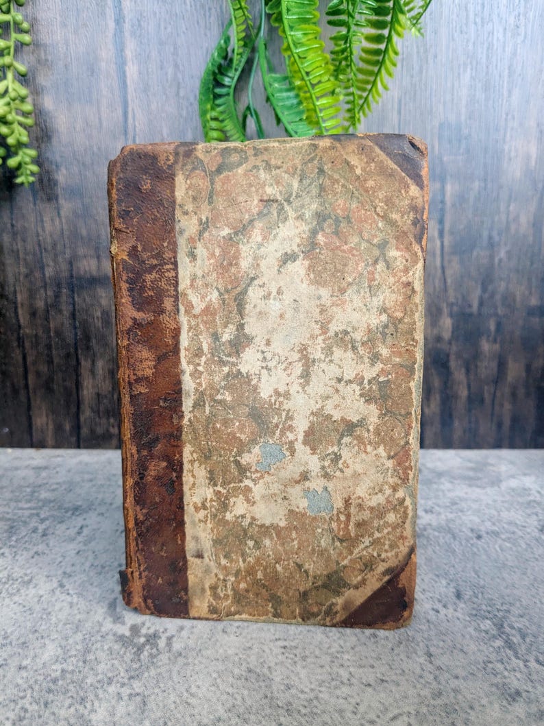 1811 American Revolutionary Diary – Antique Quarter Leather Book - Etsy