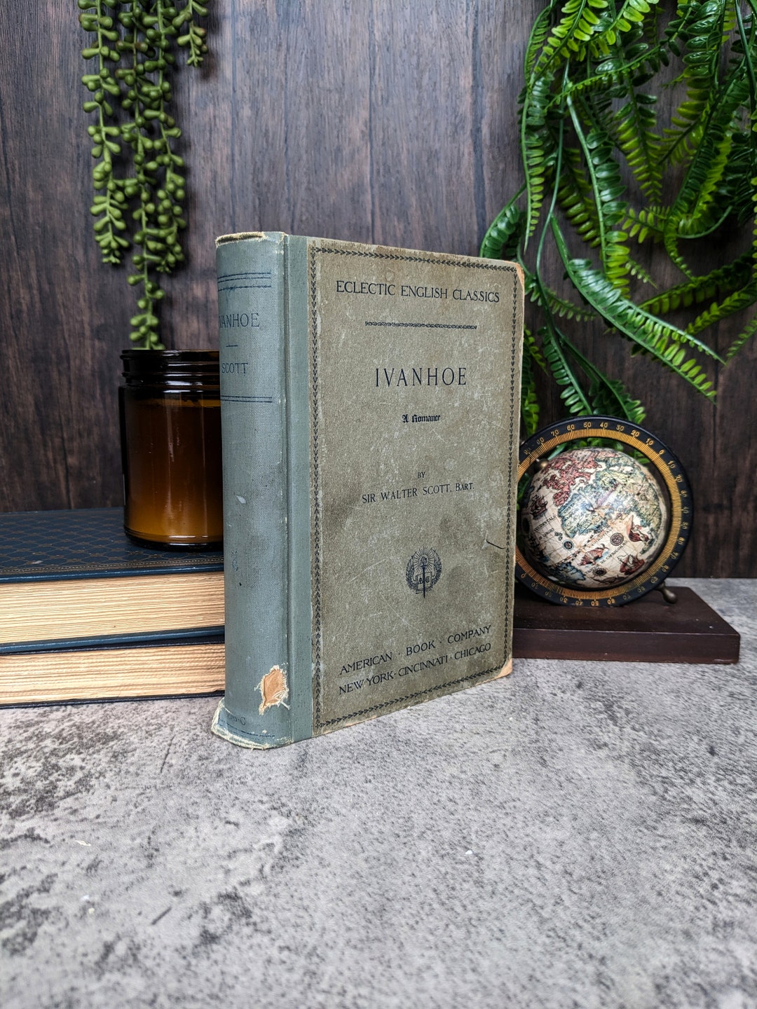 Ivanhoe 1899 by Sir Walter Scott - Eclectic English Classics - Antique ...