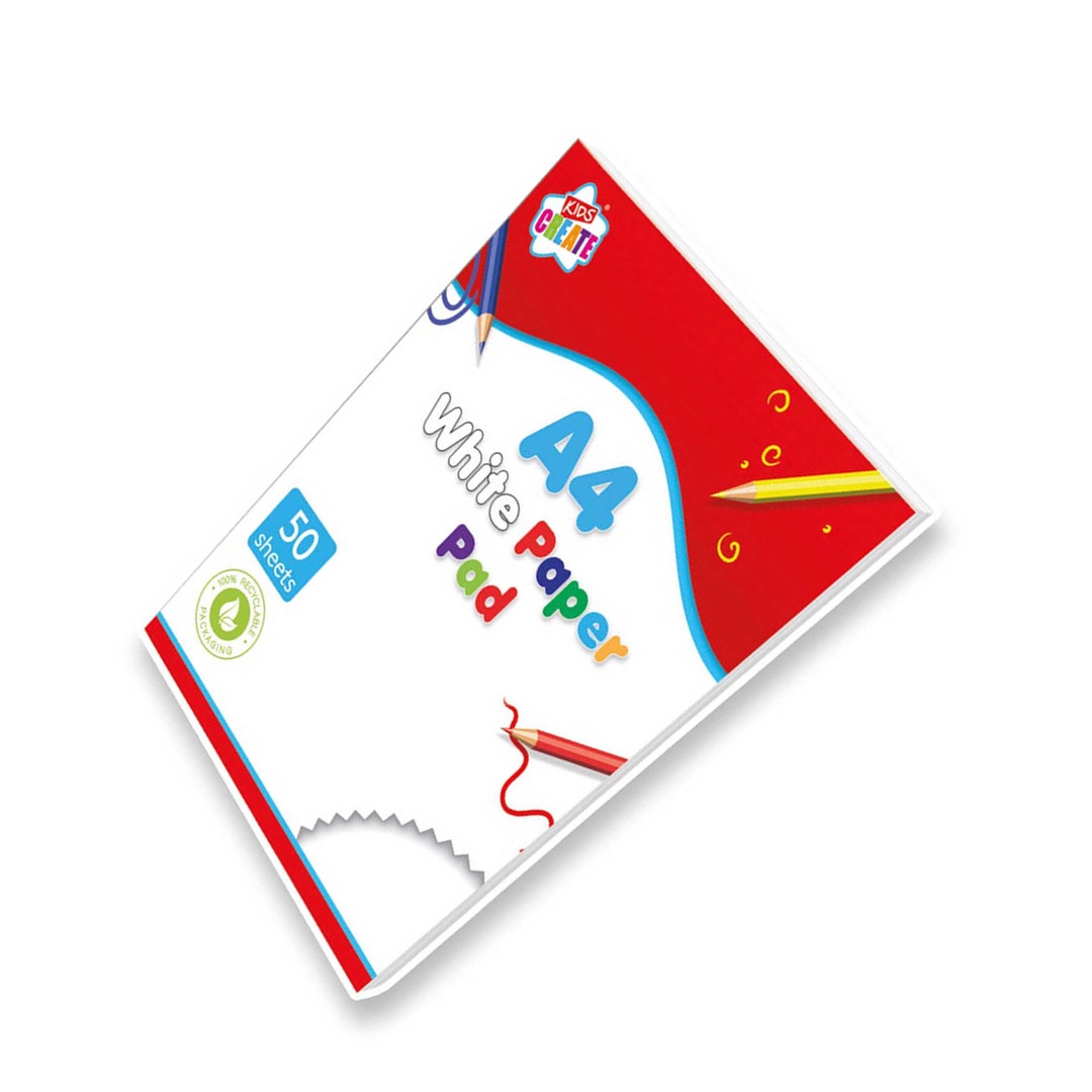 Anker Act Brand 50 Sheets of A4 Drawing Pad Plain White Paper Pads 50 Sheets of Drawing Paper ...