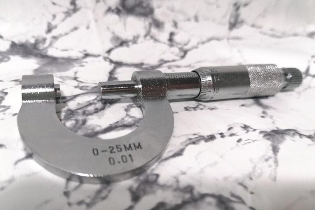 Micro Meter Measuring Tool Engineering Micrometer Measure Device 0-25mm ...