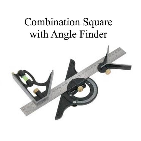 12 Inch Combination Square With Angle Finder Corner Measure Spirit ...