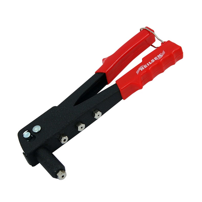 Heavy Duty Hand Riveter + 40 Blank Rivets Comfortable Grip 4 ...
