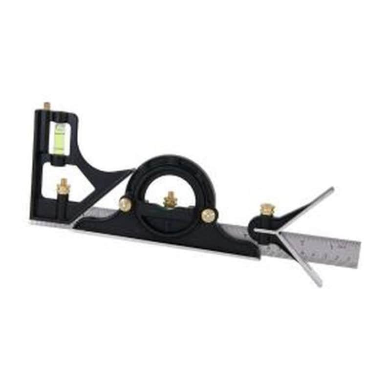 12 Inch Combination Square With Angle Finder Corner Measure Spirit ...